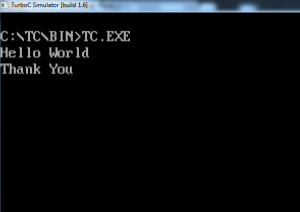 How to Compile/RUN a C Program using Turbo C compiler-A basic tutorial